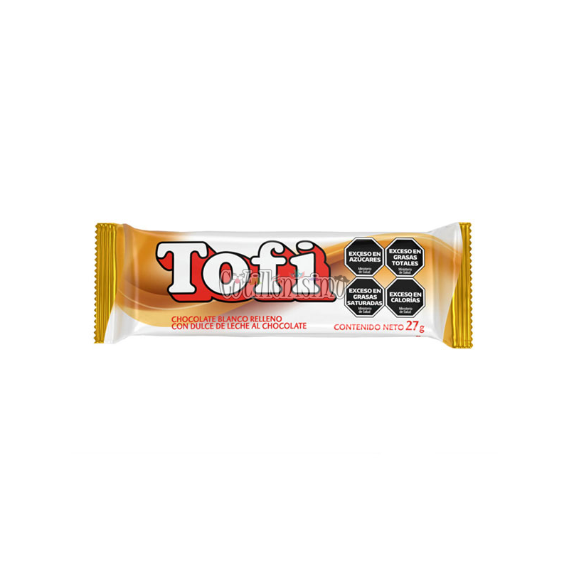 Chocolate Tofi Blanco x27gr - Cotillonisimo