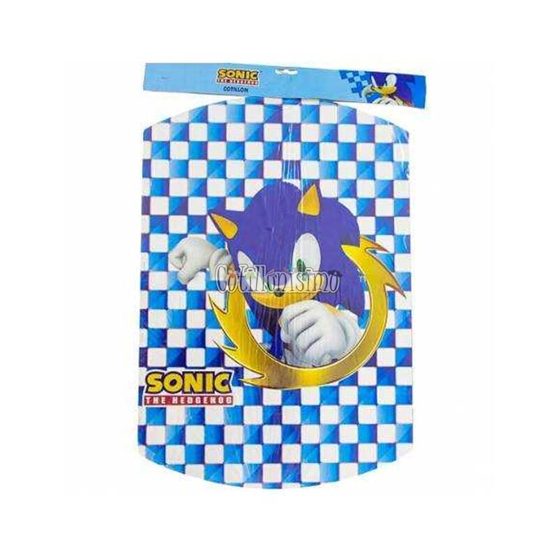 Piñata Sonic Carton - Cotillonisimo