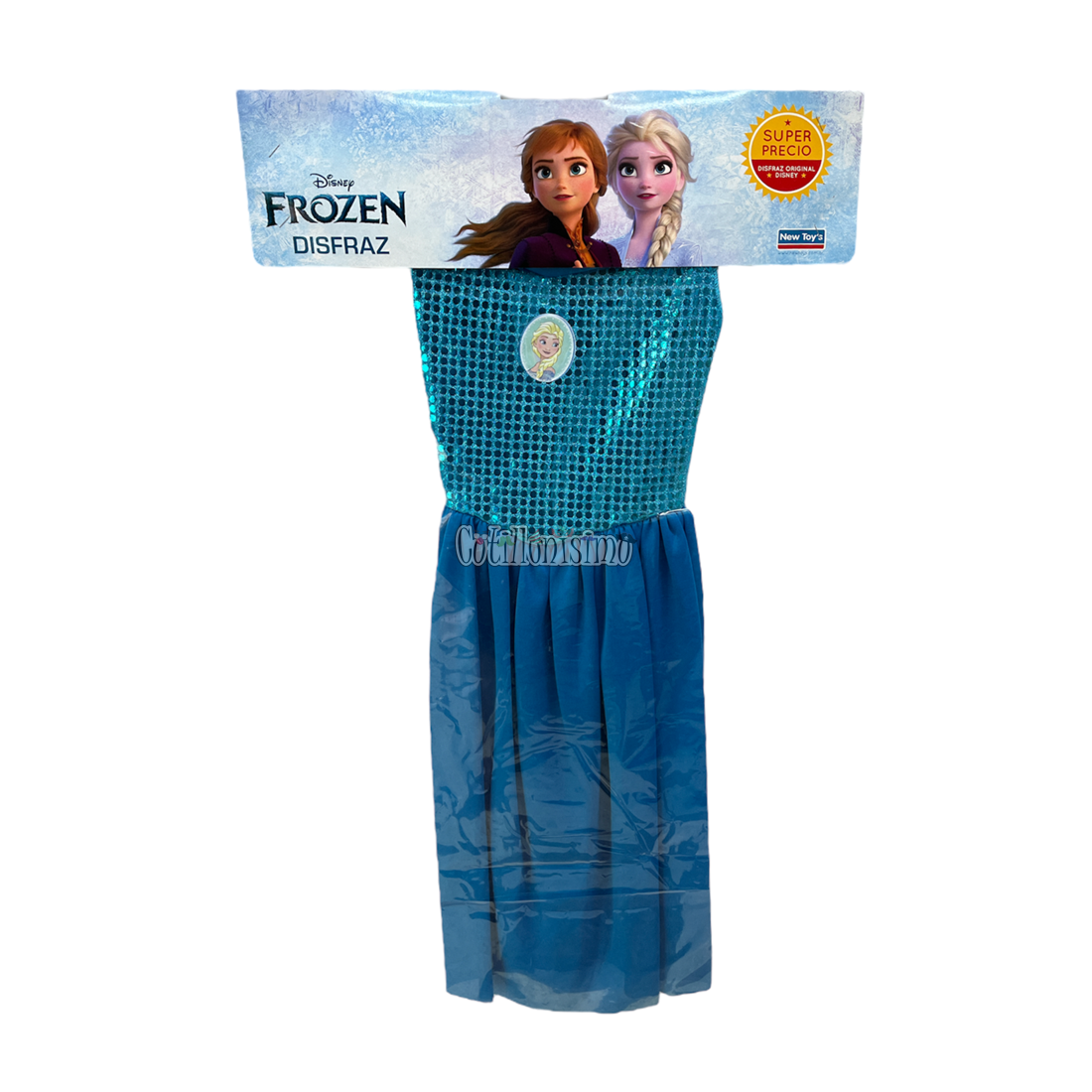 Disfraz ELSA FROZEN OFICIAL DISNEY T0 Niños NewToys | Cotillonisimo
