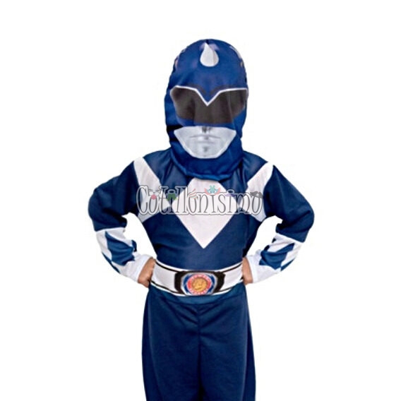 Disfraz POWER RANGER AZUL PLUS OFICIAL HASBRO T2 NewToys | Cotillonisimo