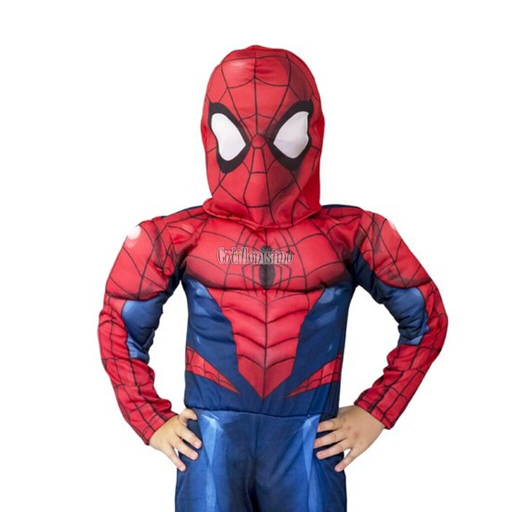 Disfraz SPIDERMAN PETER PARKER MUSCULOSO OFICIAL T2 NewToys | Cotillonisimo