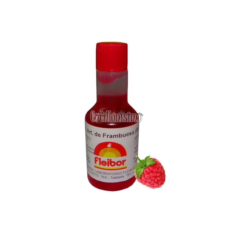 Esencia de Frambuesa FLEIBOR 30cc | Cotillonisimo