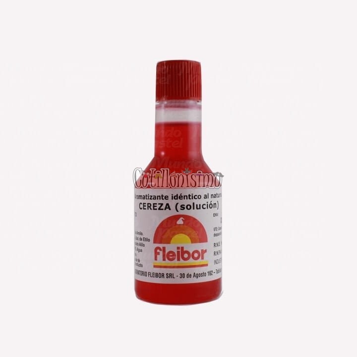 Esencia de Cereza FLEIBOR 30cc | Cotillonisimo