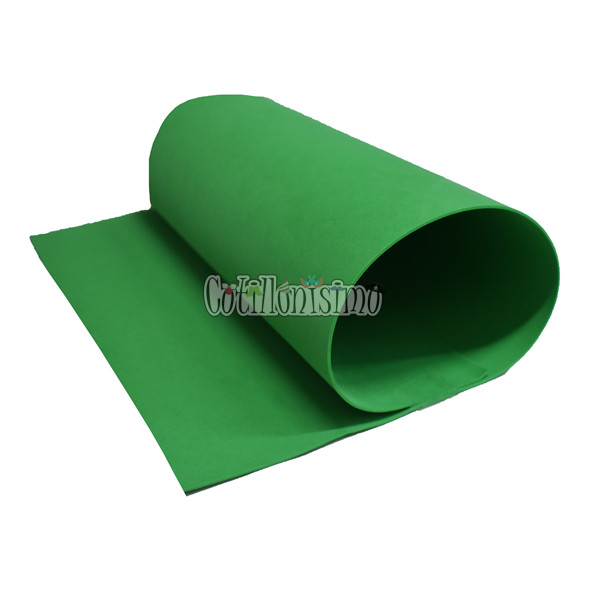 Goma Eva Color VERDE OSCURO | Cotillonisimo