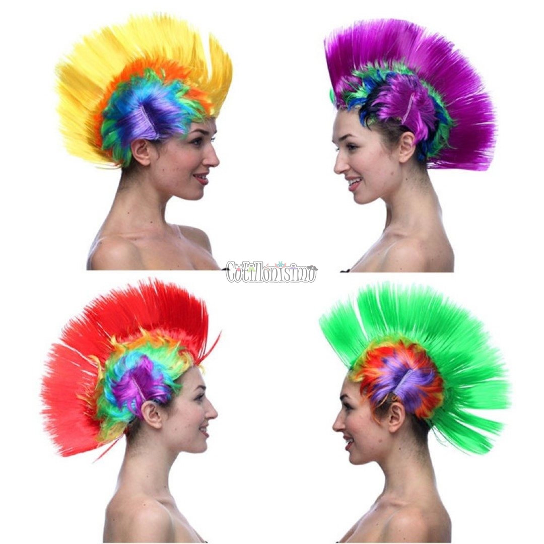 Peluca Punk (LED) | Cotillonisimo