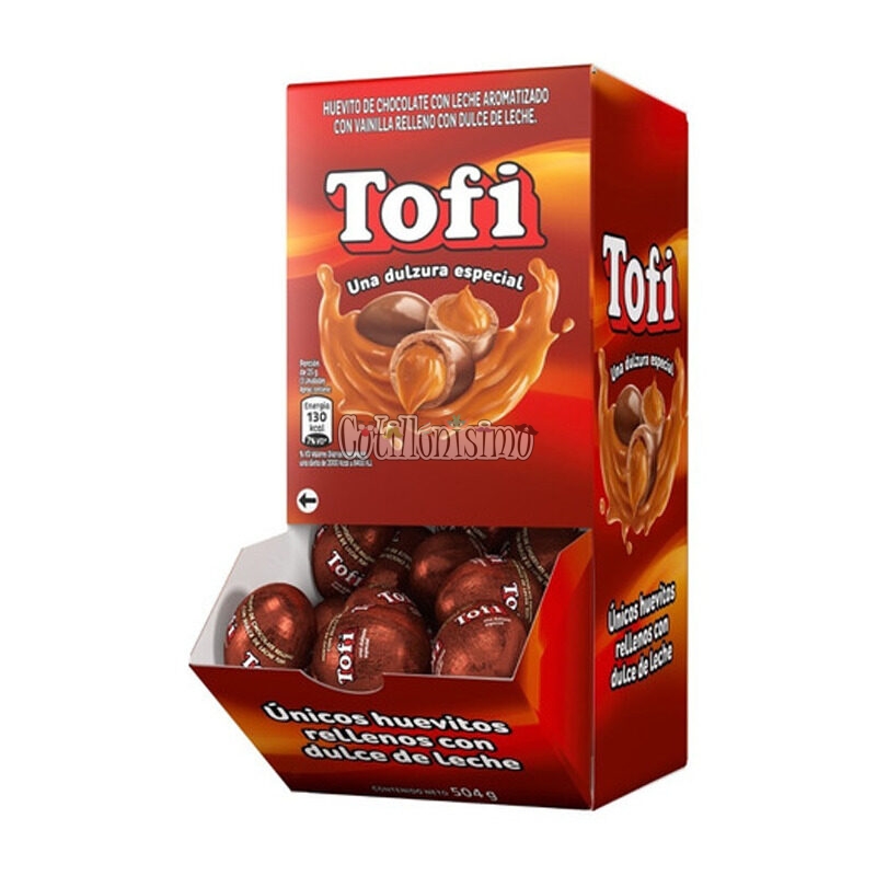 Huevitos de Chocolate Tofi x1 Unidad x8.4g | Cotillonisimo