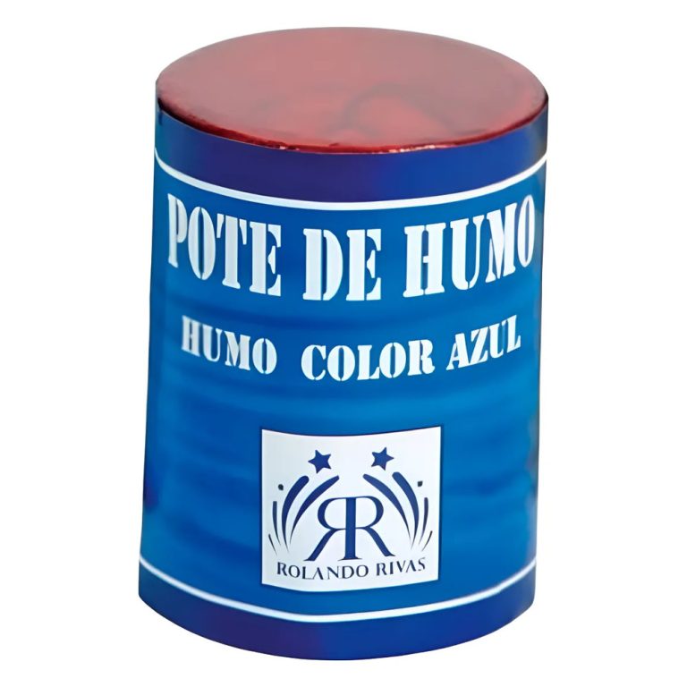 Lata de Humo Color AZUL | Cotillonisimo