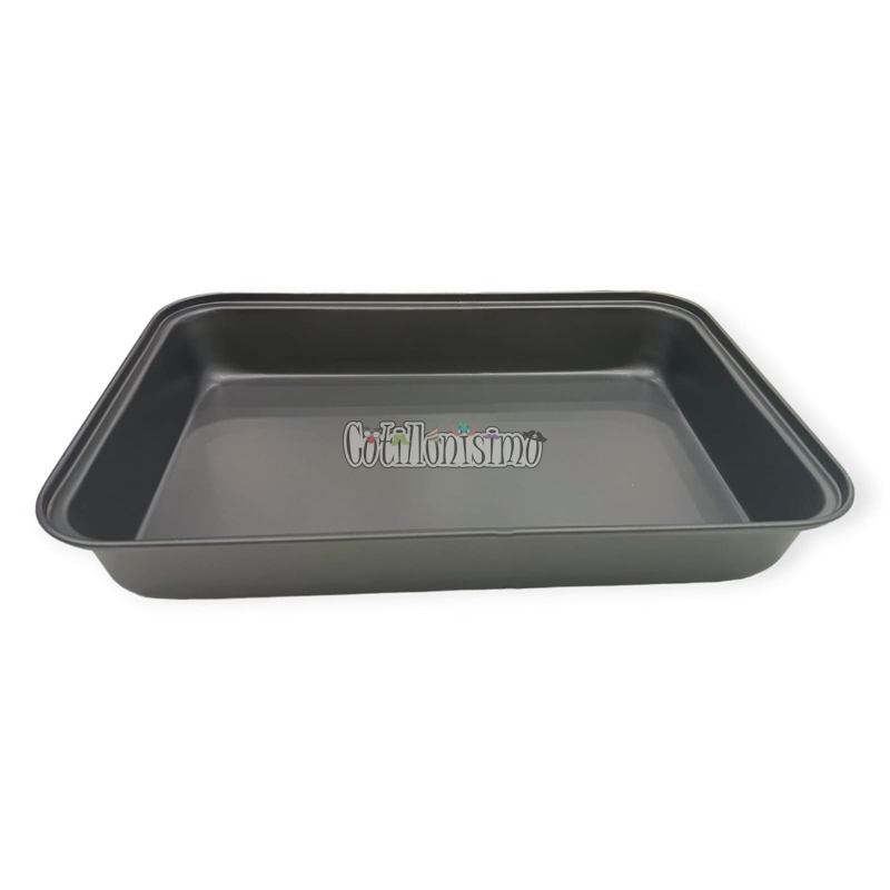 Molde Antiadherente Teflon Rectangular 34 cm x 24 cm x 5 cm | Cotillonisimo