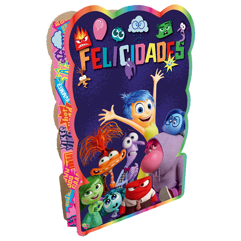 Piñata Carton Intensamente 2 - Licencia Oficial | Cotillonisimo