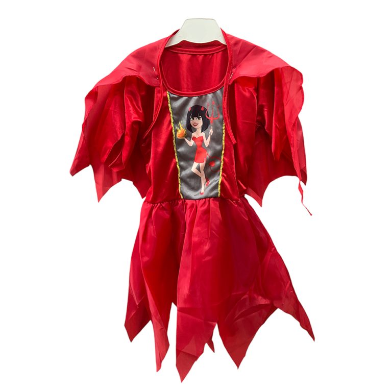 Disfraz DIABLITA Talle 2 (Infantil) | Cotillonisimo